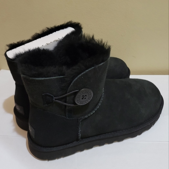 UGG | Shoes | Ugg Mini Bailey Button Ii Waterrepellent Booties | Poshmark